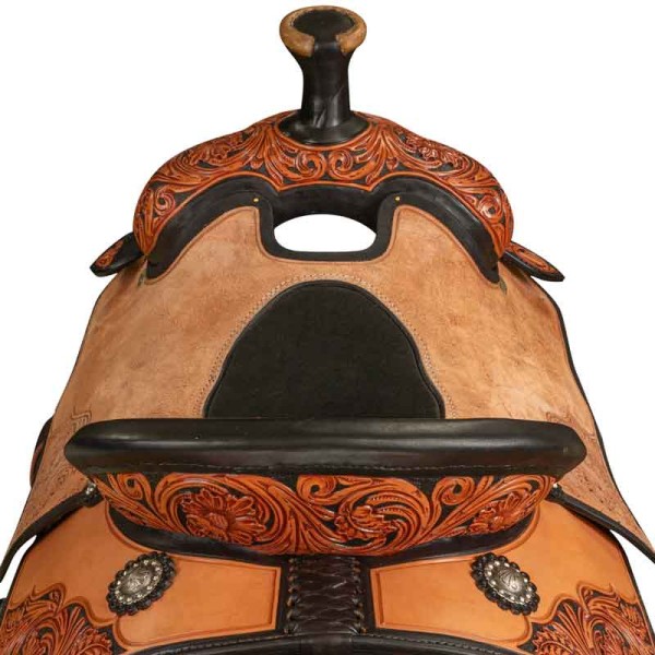 Spot Tooled Roper Saddle - Hebillas Personalizadas
